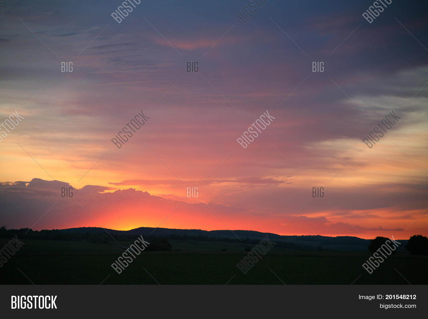Natural Sunset Sunrise Image & Photo (Free Trial) | Bigstock