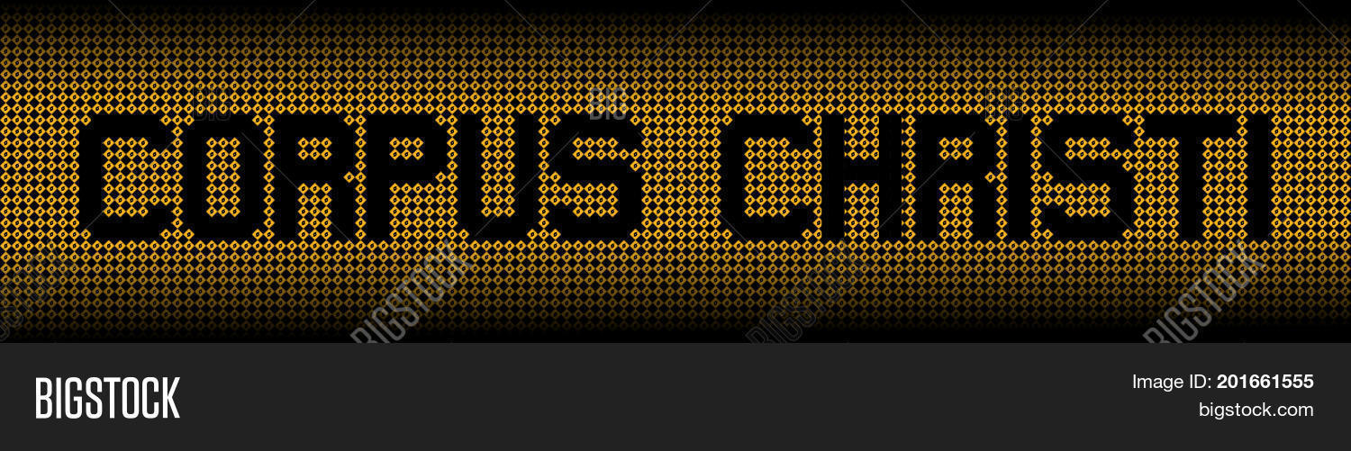 Corpus Christi Text On Image & Photo (Free Trial) | Bigstock