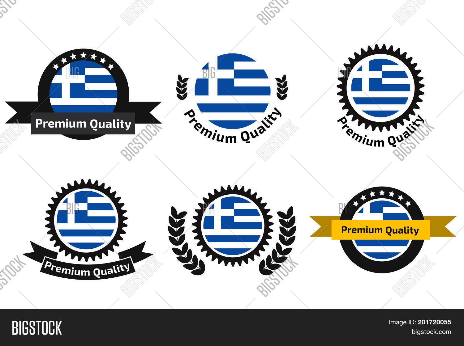 Made Greece Logo Vector & Photo (Free Trial) | Bigstock