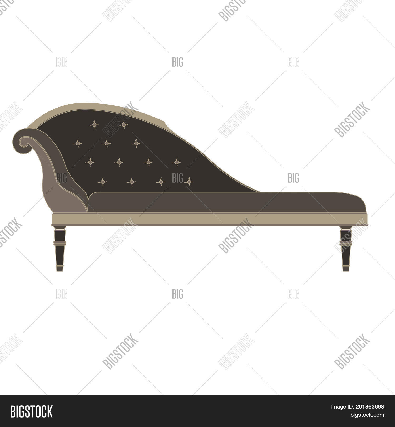 Vector Classic Sofa Vector & Photo (Free Trial) | Bigstock