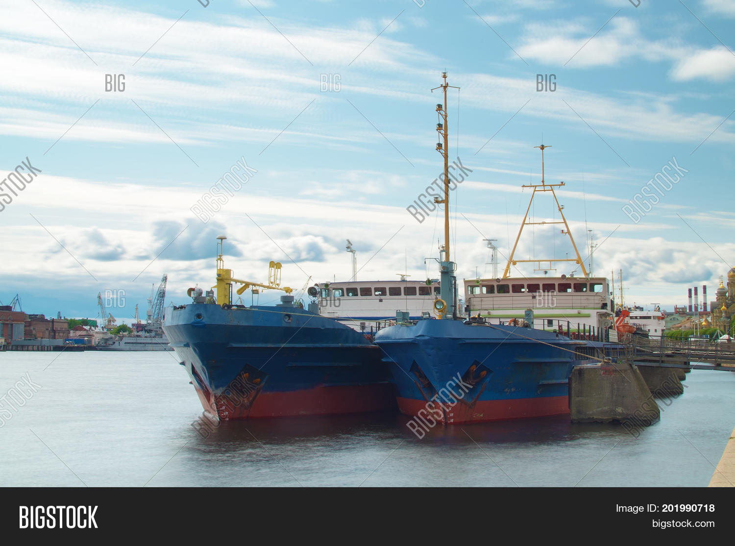 Cargo Ship Berth. Image & Photo (Free Trial) | Bigstock