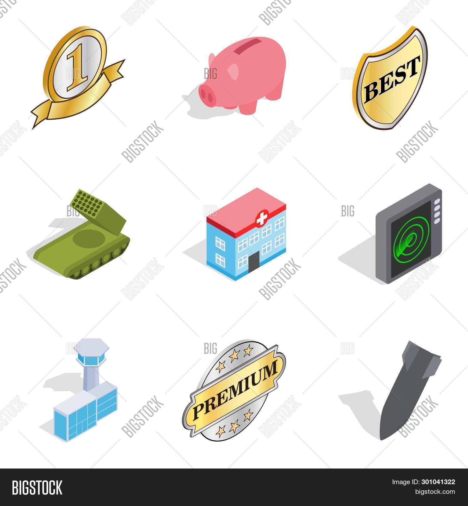 Order Icons Set. Image & Photo (Free Trial) | Bigstock