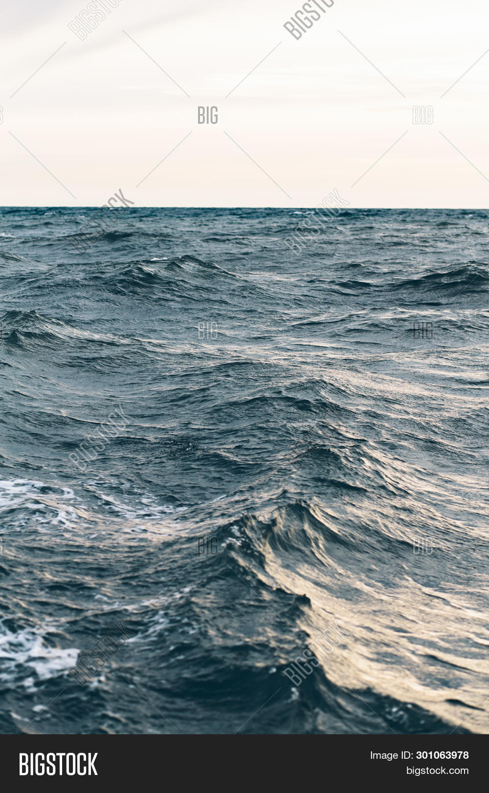 Ripples On Blue Sea Image & Photo (Free Trial) | Bigstock