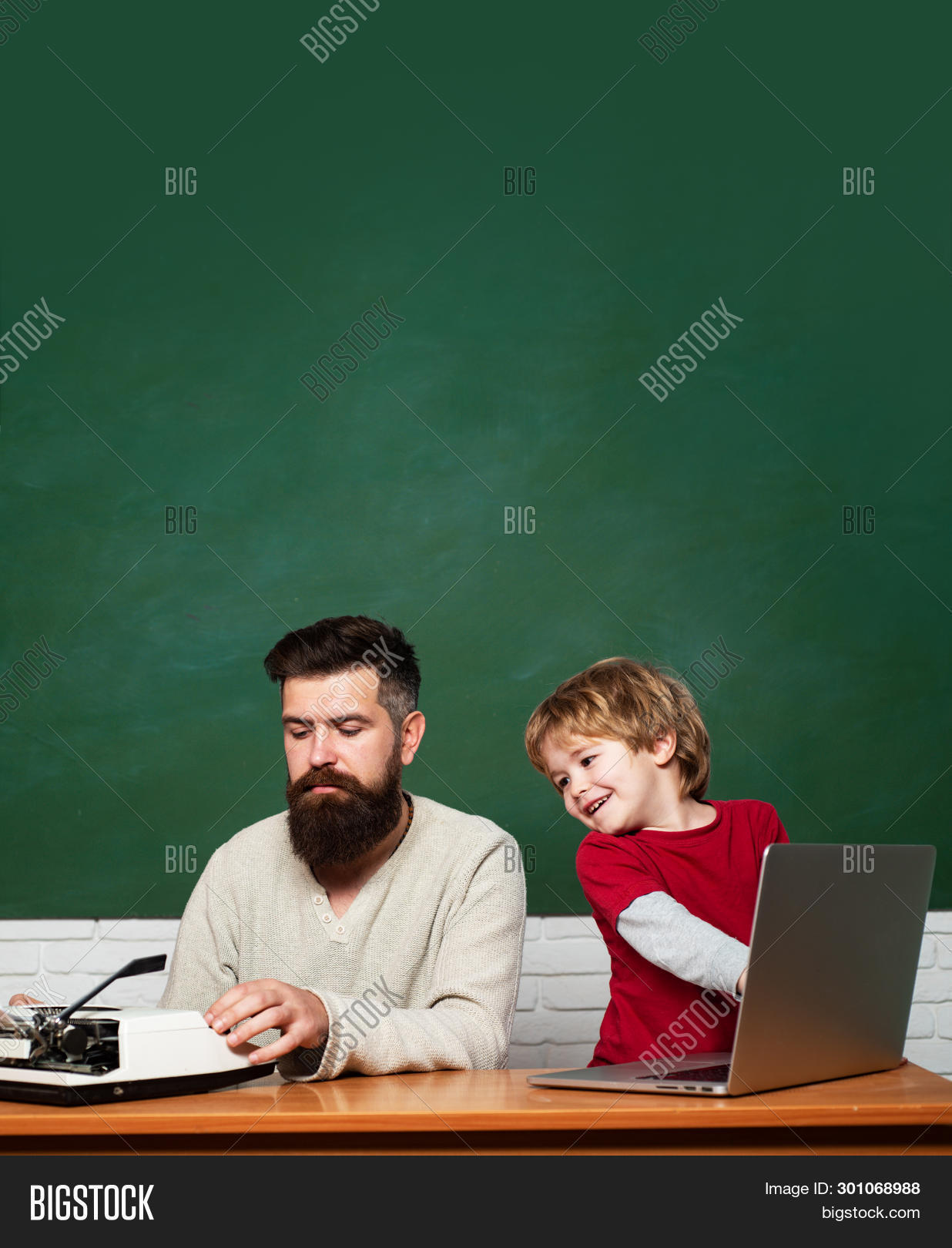 Teacher Helping Kids Image & Photo (Free Trial) | Bigstock