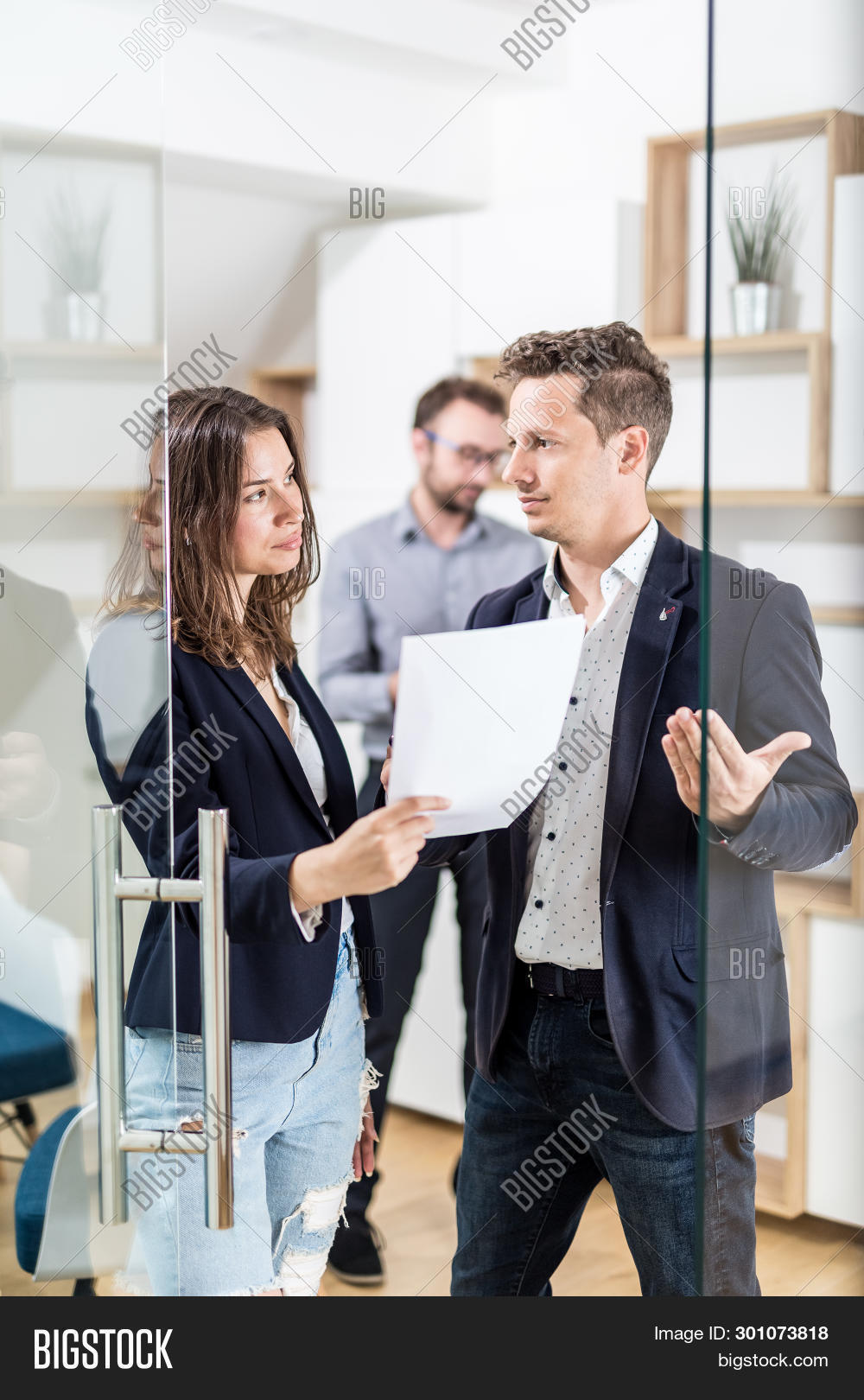 Manager Arguing His Image & Photo (Free Trial) | Bigstock