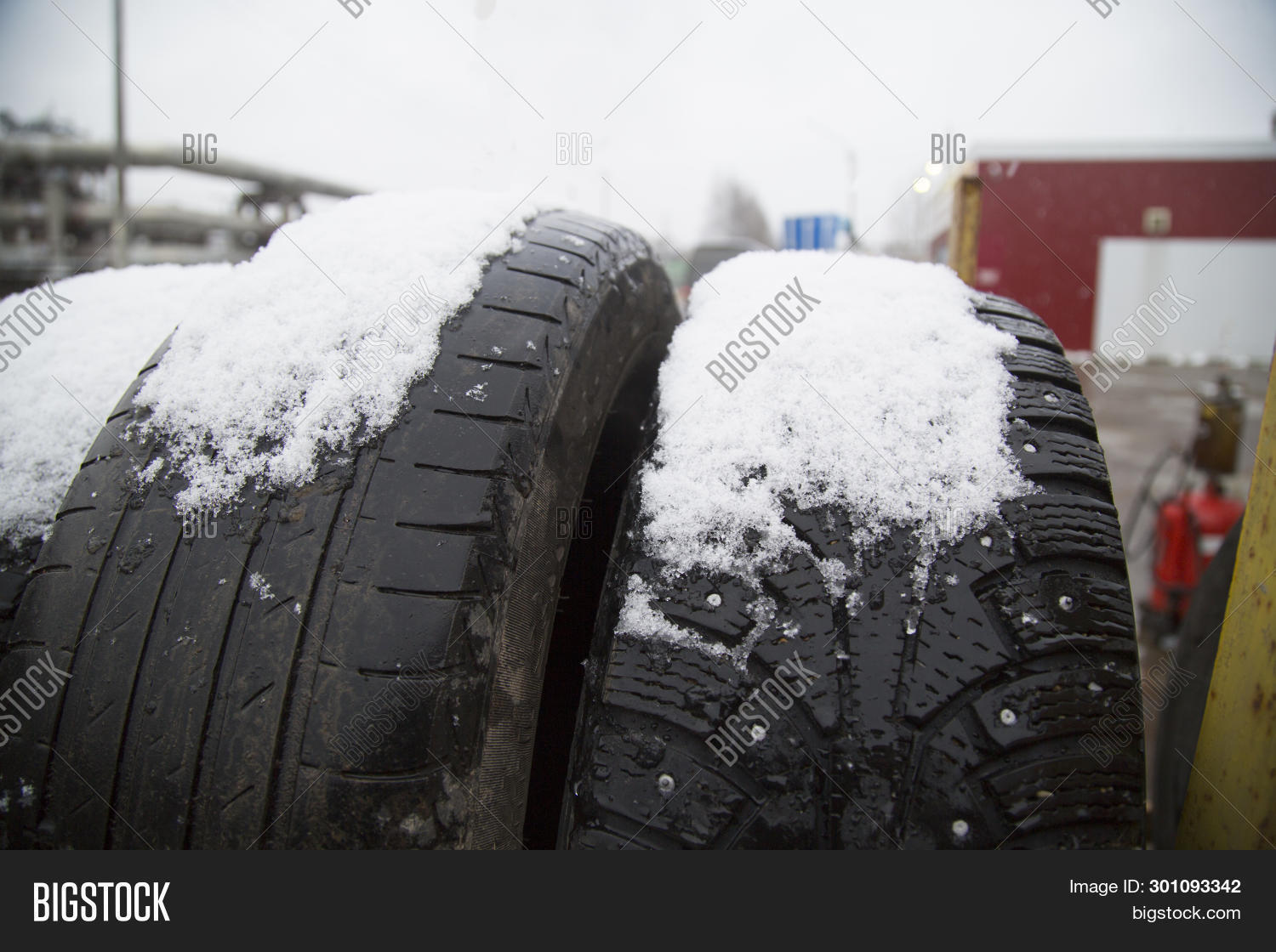 Shop Selling Tires. Image & Photo (Free Trial) | Bigstock