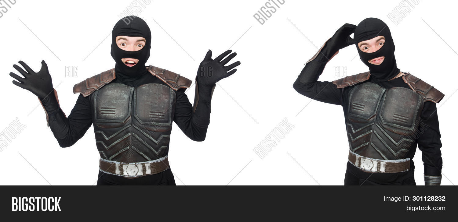 Young Funny Man Armour Image & Photo (Free Trial) | Bigstock