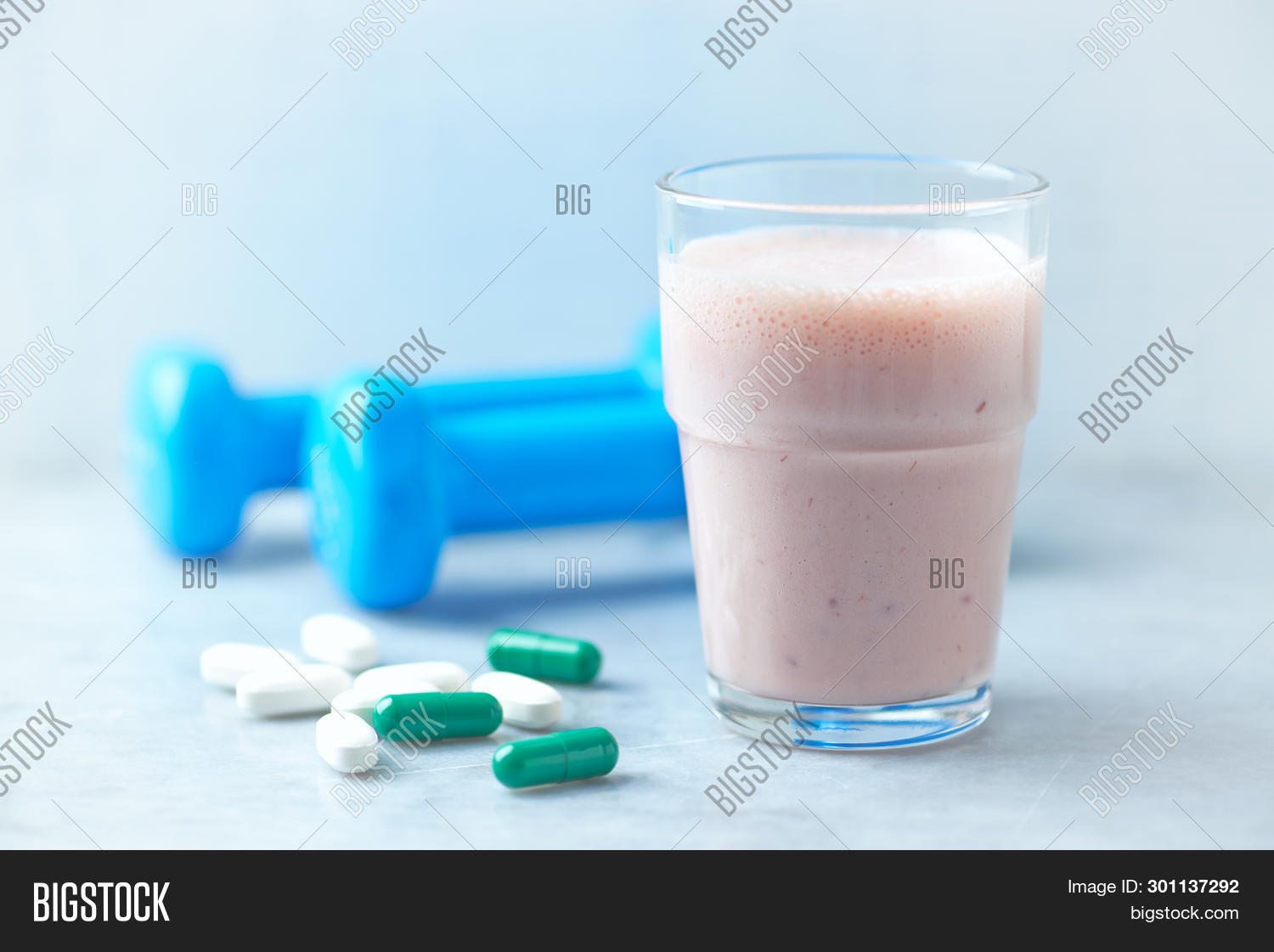 Glass Protein Shake Image & Photo (Free Trial) | Bigstock