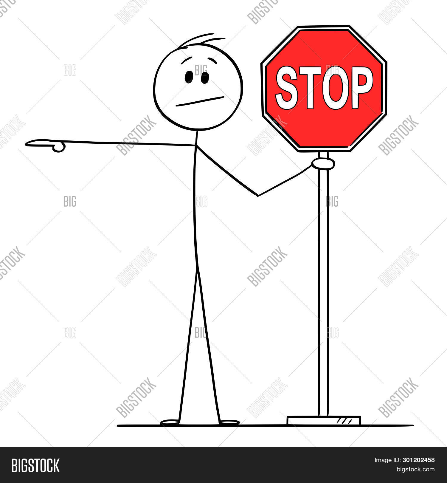 Cartoon Stick Figure Image & Photo (Free Trial) | Bigstock