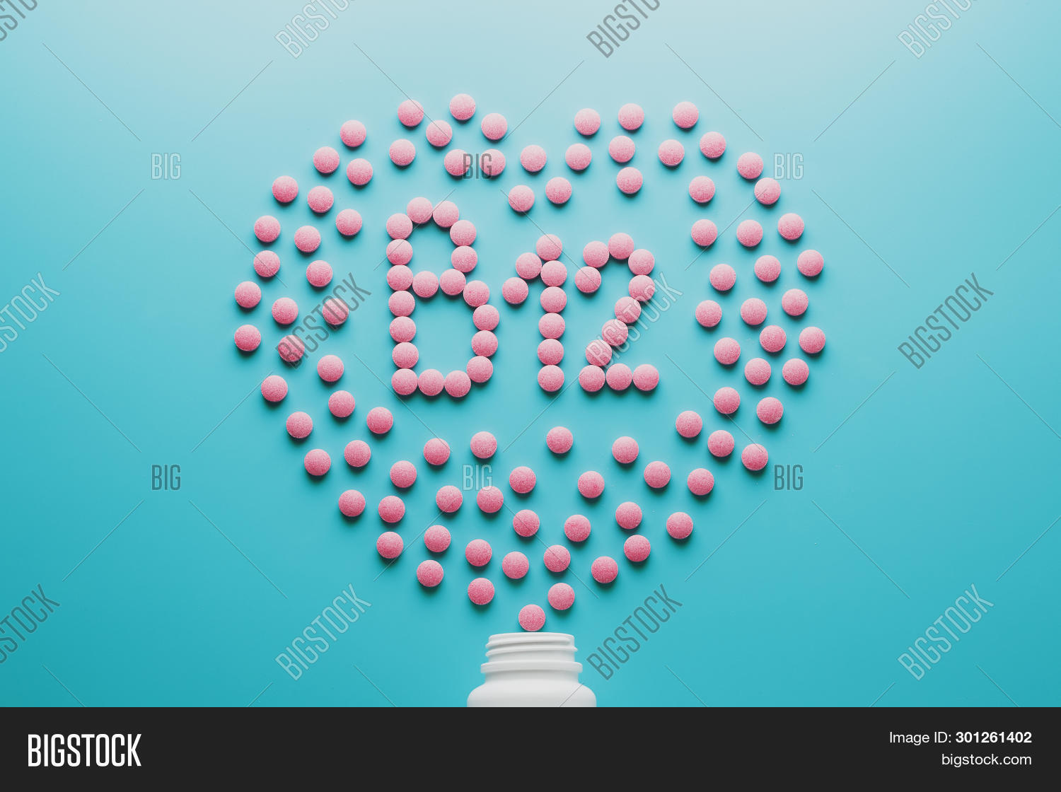 Pink Tablets Form B12 Image & Photo (Free Trial) | Bigstock
