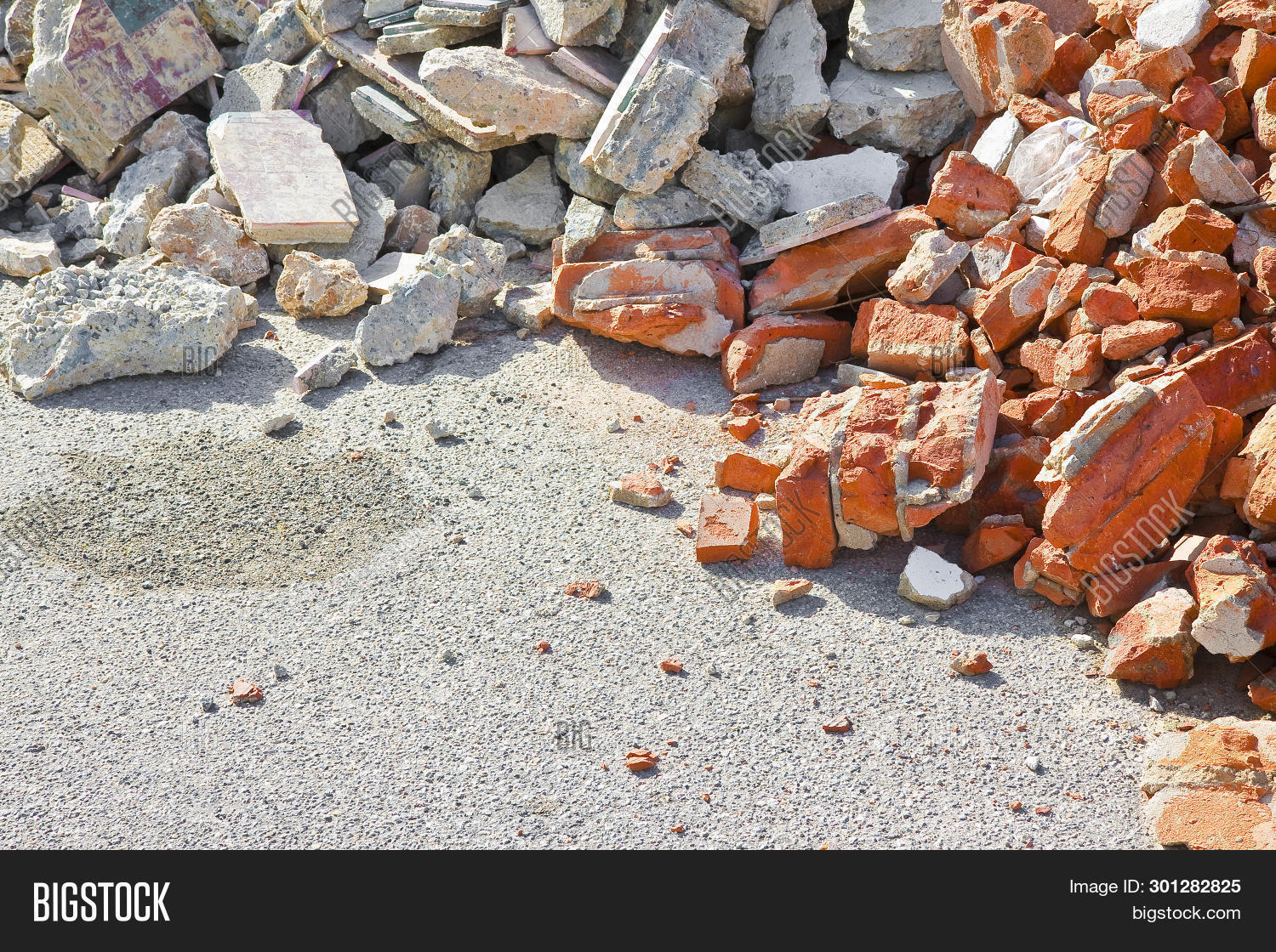 Concrete Brick Rubble Image & Photo (Free Trial) | Bigstock