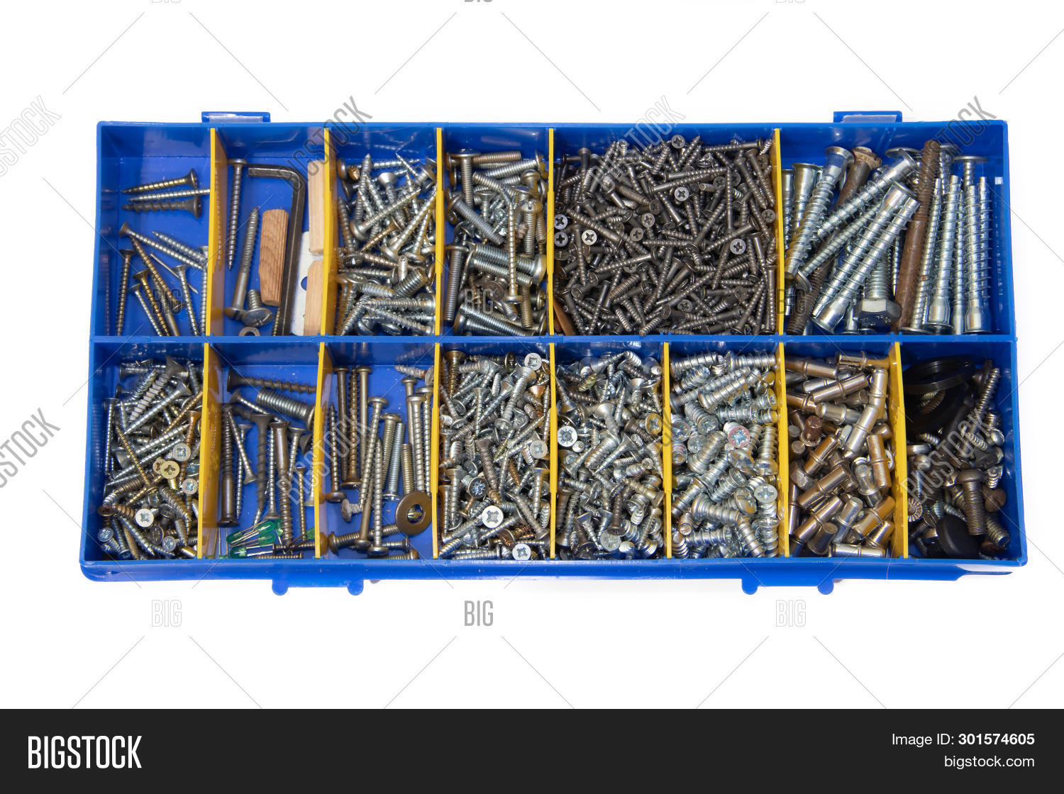 Nails Set Isolated On Image & Photo (Free Trial) | Bigstock