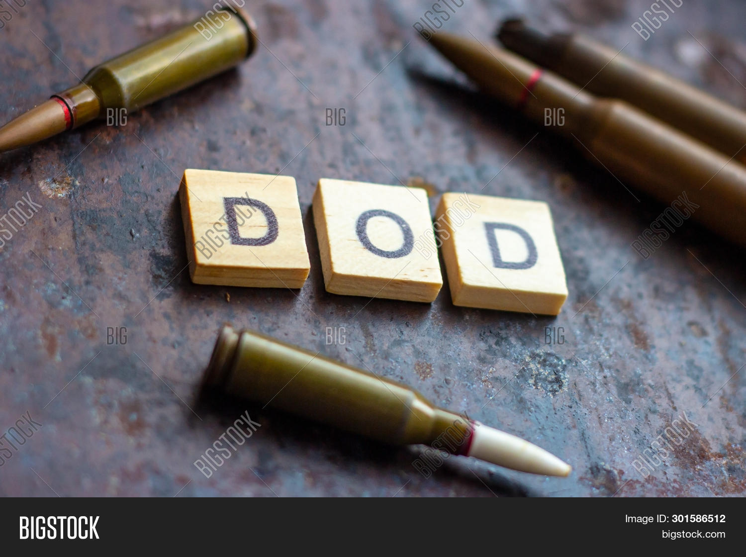 Dod Sign Bullets On Image & Photo (Free Trial) | Bigstock