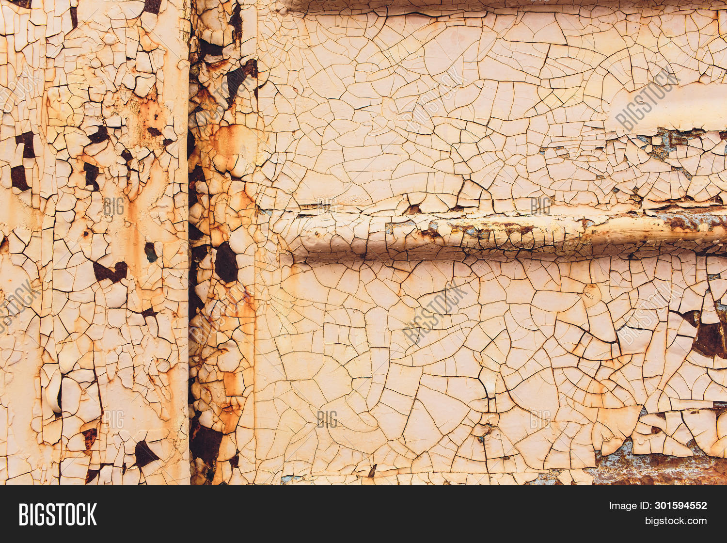 Rusted White Painted Image & Photo (Free Trial) | Bigstock
