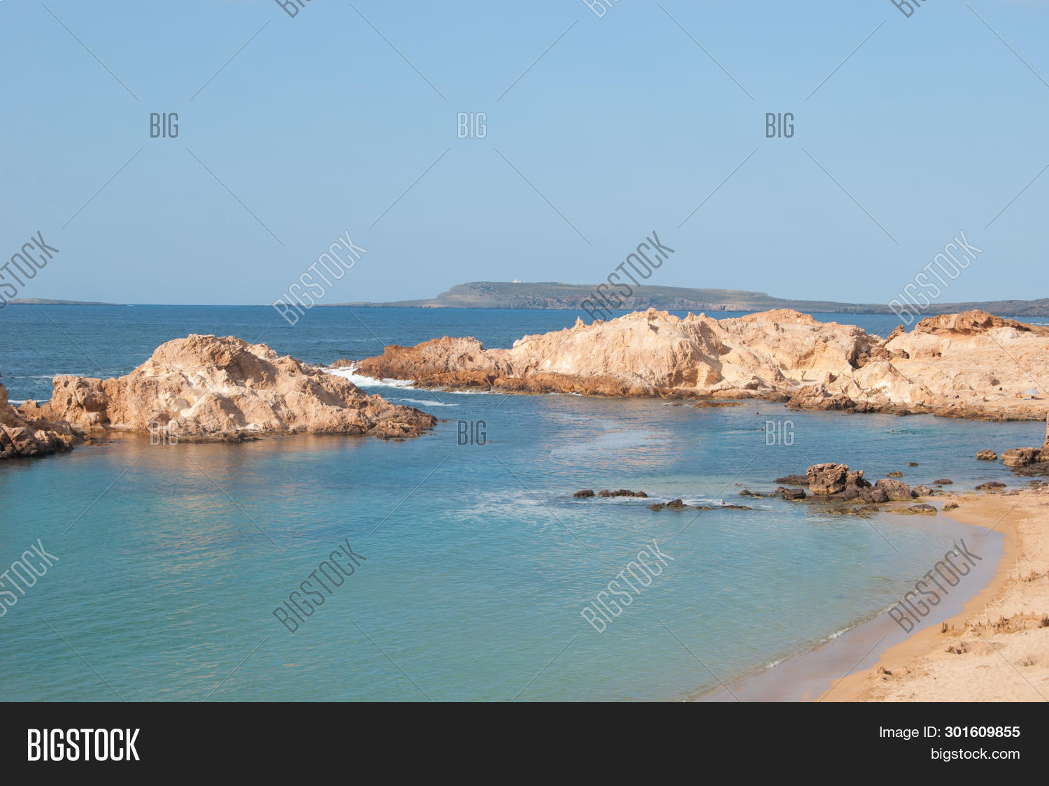 Sand Beach Red Rocks Image & Photo (Free Trial) | Bigstock