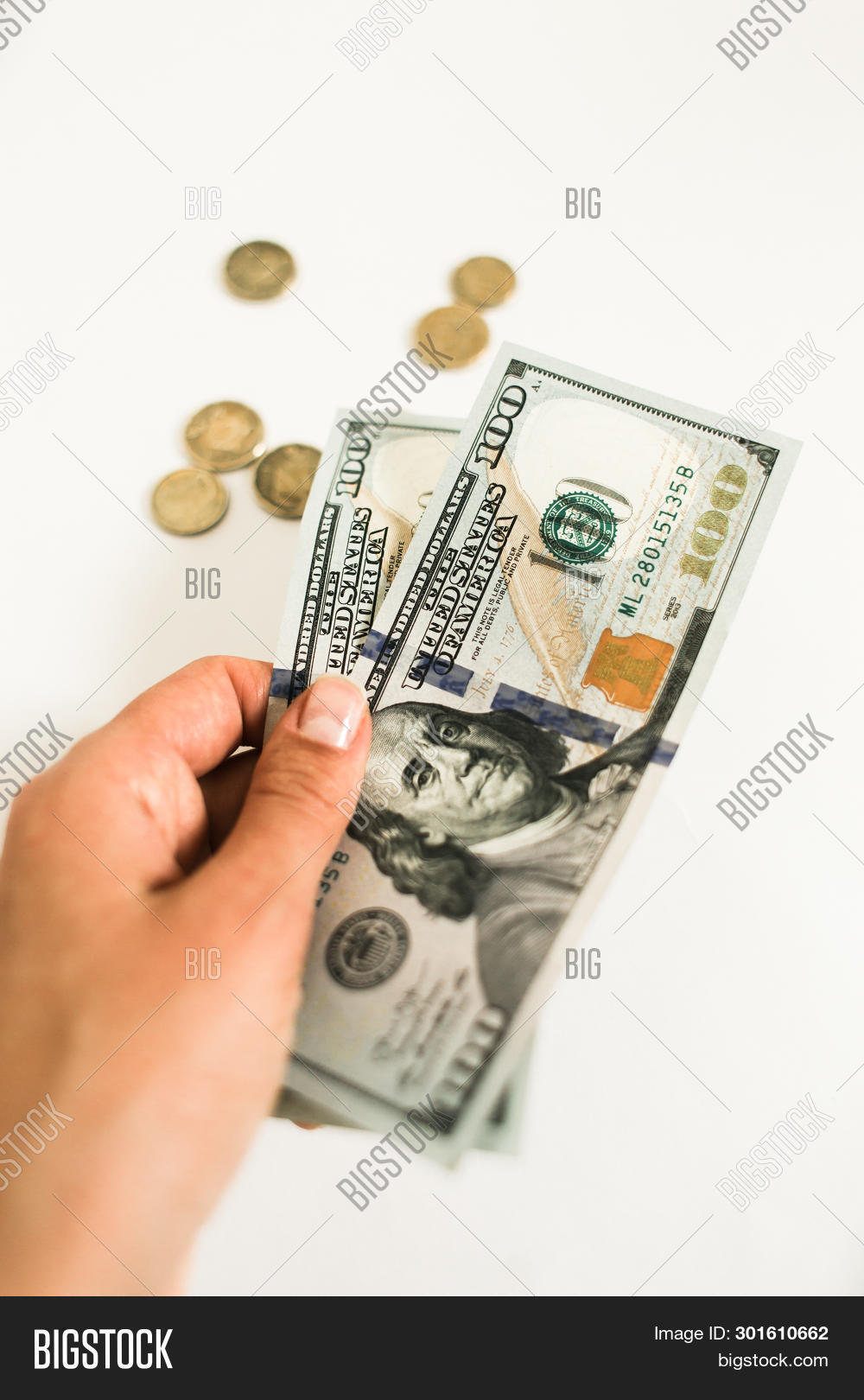 Dollars Cents Isolated Image & Photo (Free Trial) | Bigstock