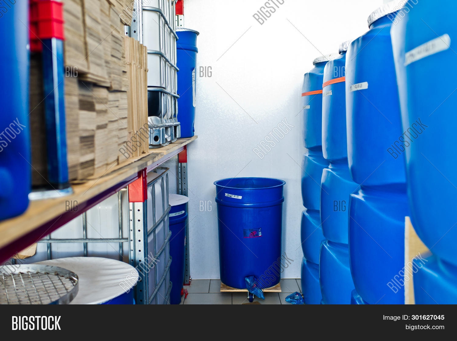 Plastic Barrel. Barrel Image & Photo (Free Trial) | Bigstock