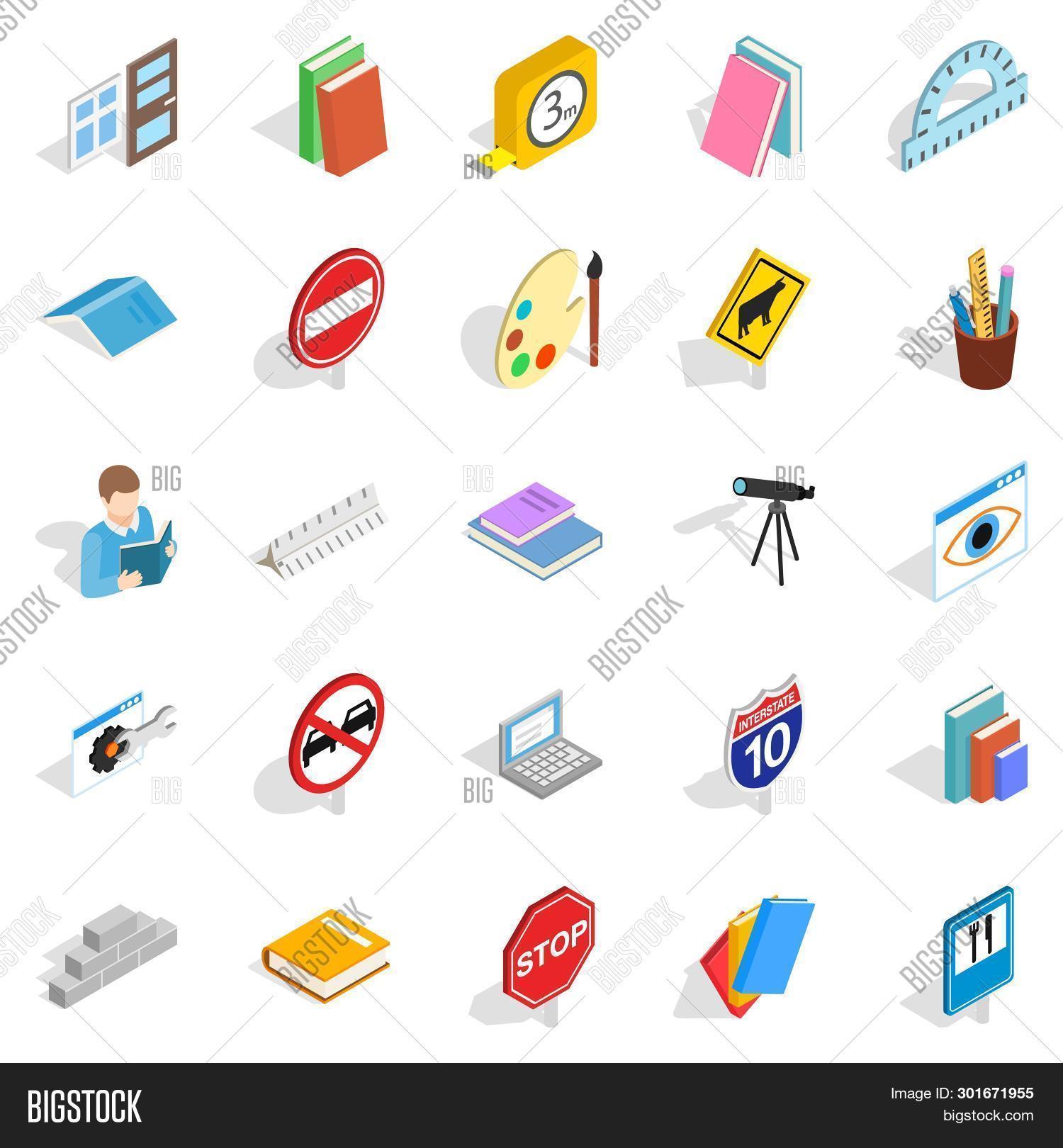 Debriefing Icons Set. Image & Photo (Free Trial) | Bigstock