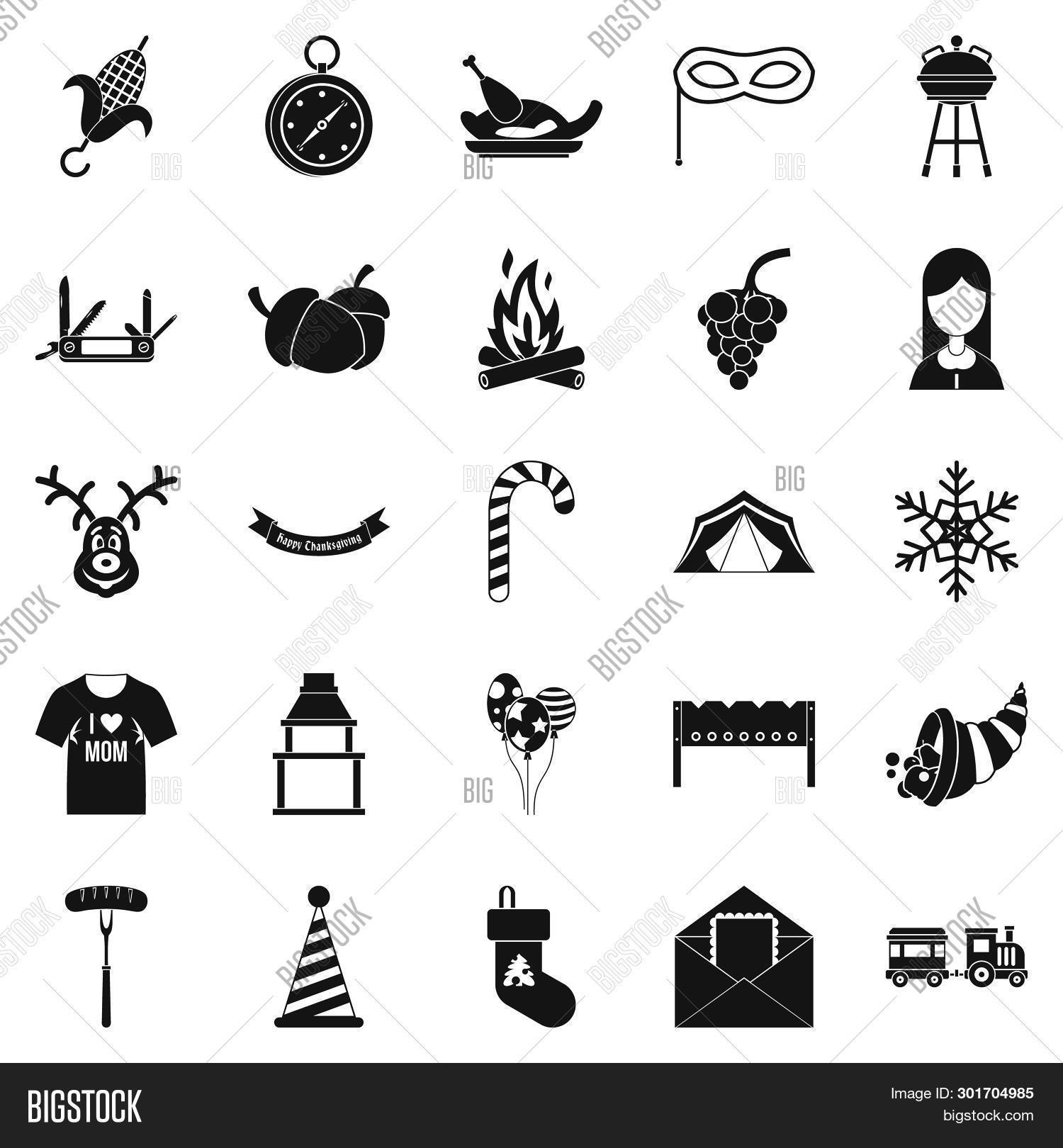Family Reunion Icons Image & Photo (Free Trial) | Bigstock