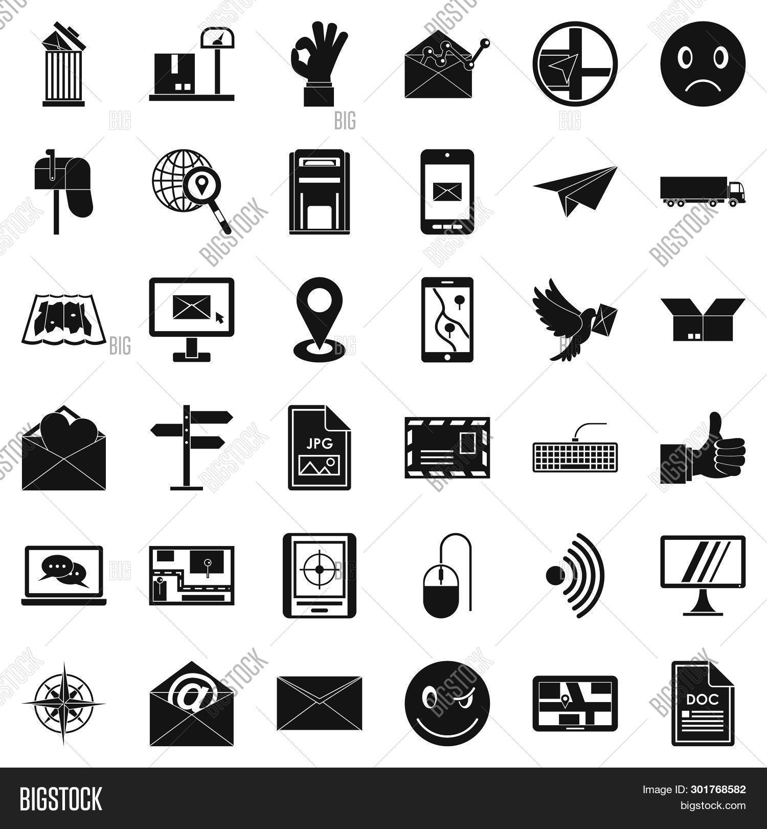 Post Dispatch Icons Image & Photo (Free Trial) | Bigstock