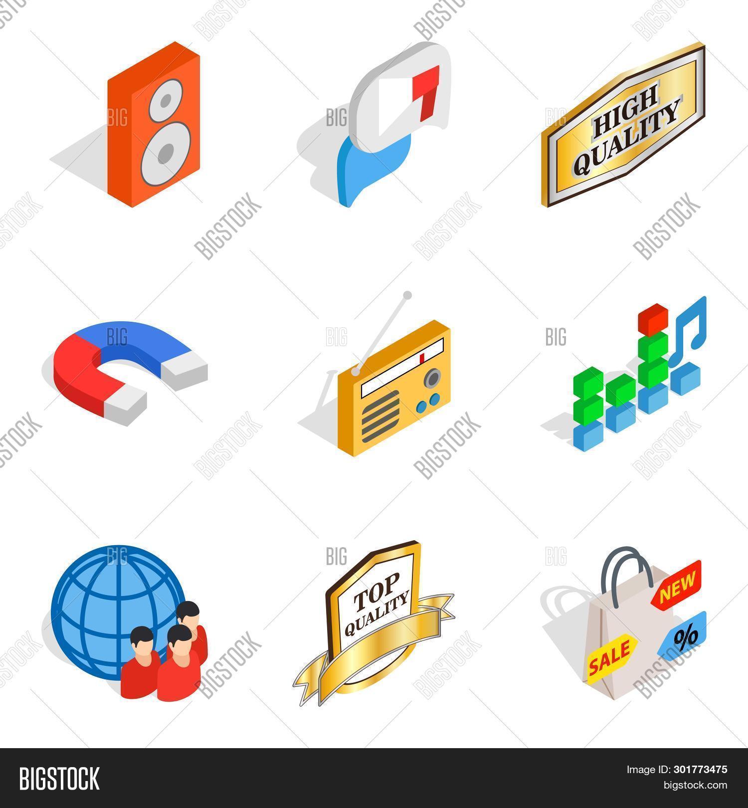 High Fidelity Icons Image & Photo (Free Trial) | Bigstock