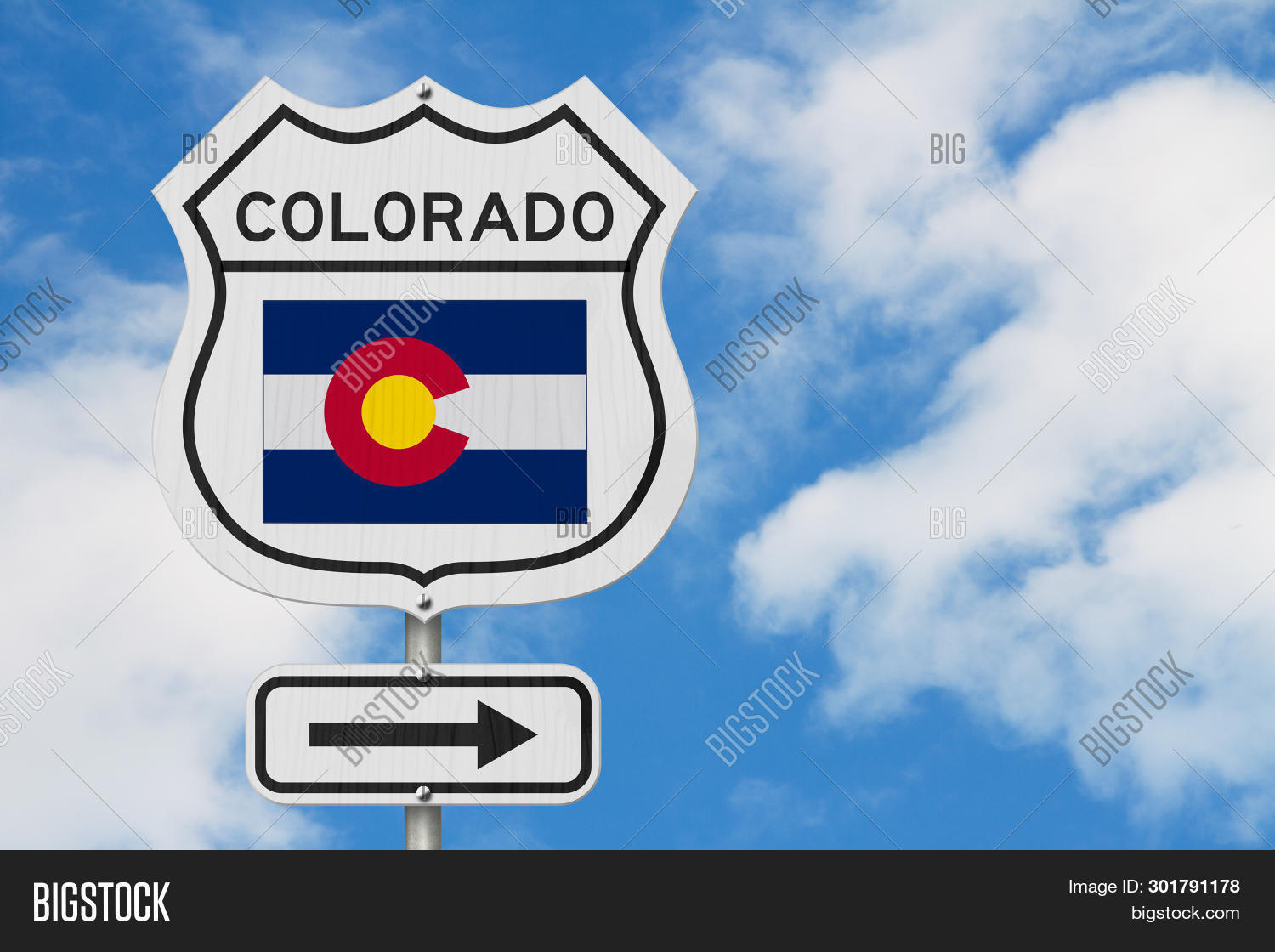 Colorado Map State Image & Photo (Free Trial) | Bigstock