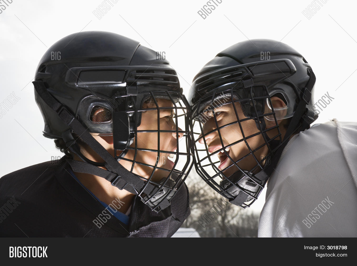 Ice Hockey Face Off Image & Photo (Free Trial) | Bigstock