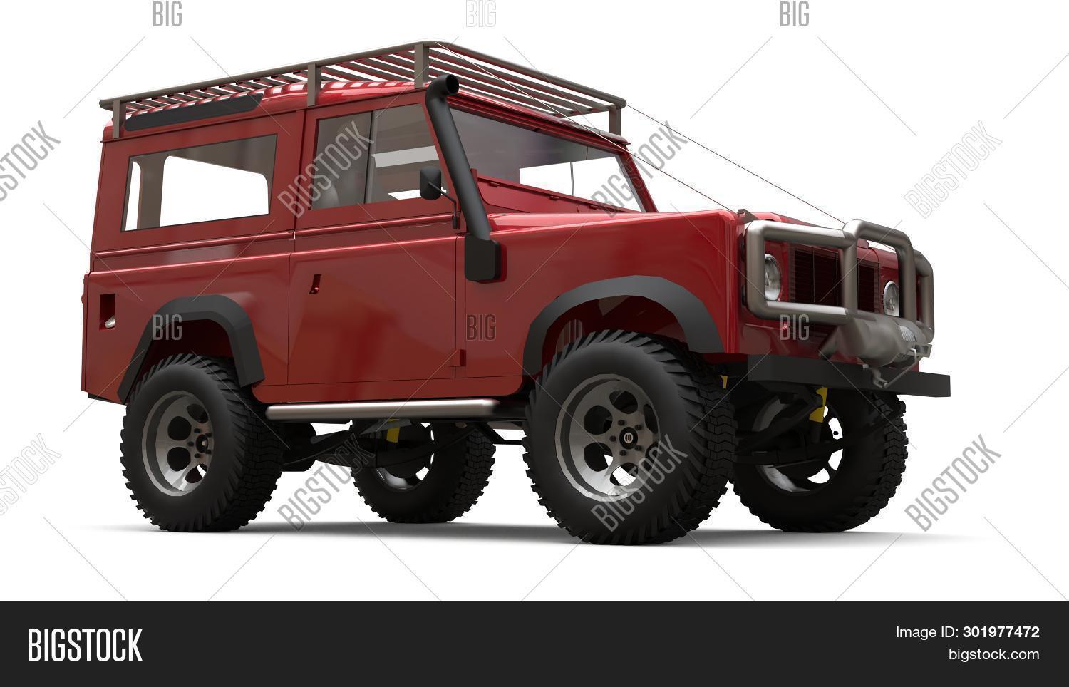 Red Old Small Suv Image & Photo (Free Trial) | Bigstock