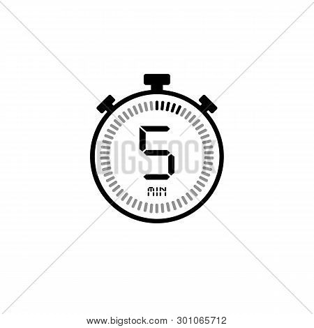 5 Minutes, Stopwatch Vector & Photo (Free Trial) | Bigstock
