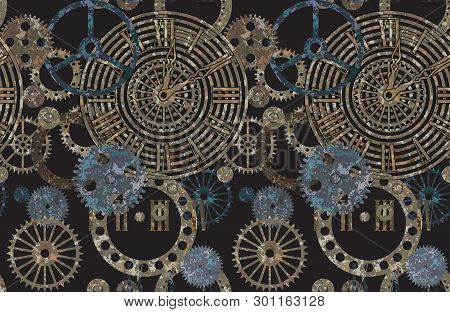 Steampunk Gear Vector & Photo (Free Trial) | Bigstock