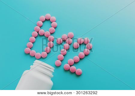 Pink Tablets Form B12 Image & Photo (Free Trial) | Bigstock