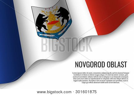 Waving Flag Novgorod Vector & Photo (Free Trial) | Bigstock