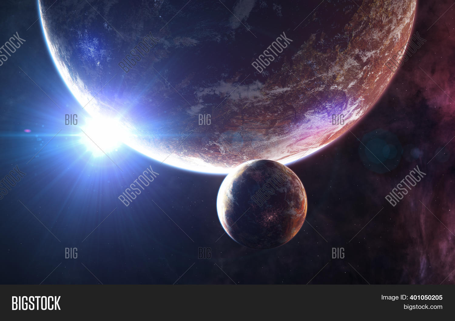 Inhabited Planets Deep Image & Photo (Free Trial) | Bigstock