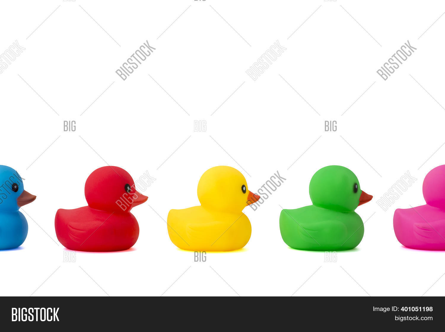 Row Rubber Ducks On Image & Photo (Free Trial) | Bigstock