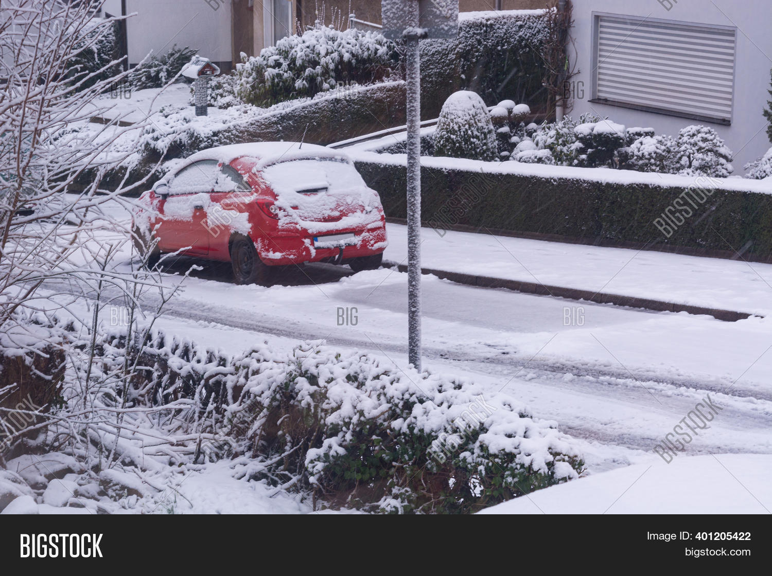 Car Snow, Covered Image & Photo (Free Trial) | Bigstock
