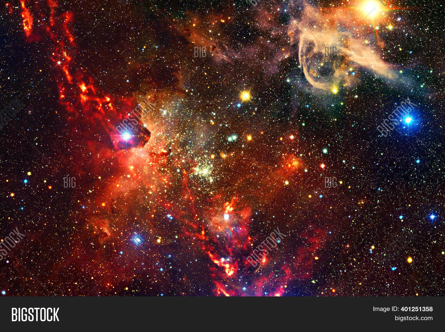 Outer Space. Elements Image & Photo (Free Trial) | Bigstock