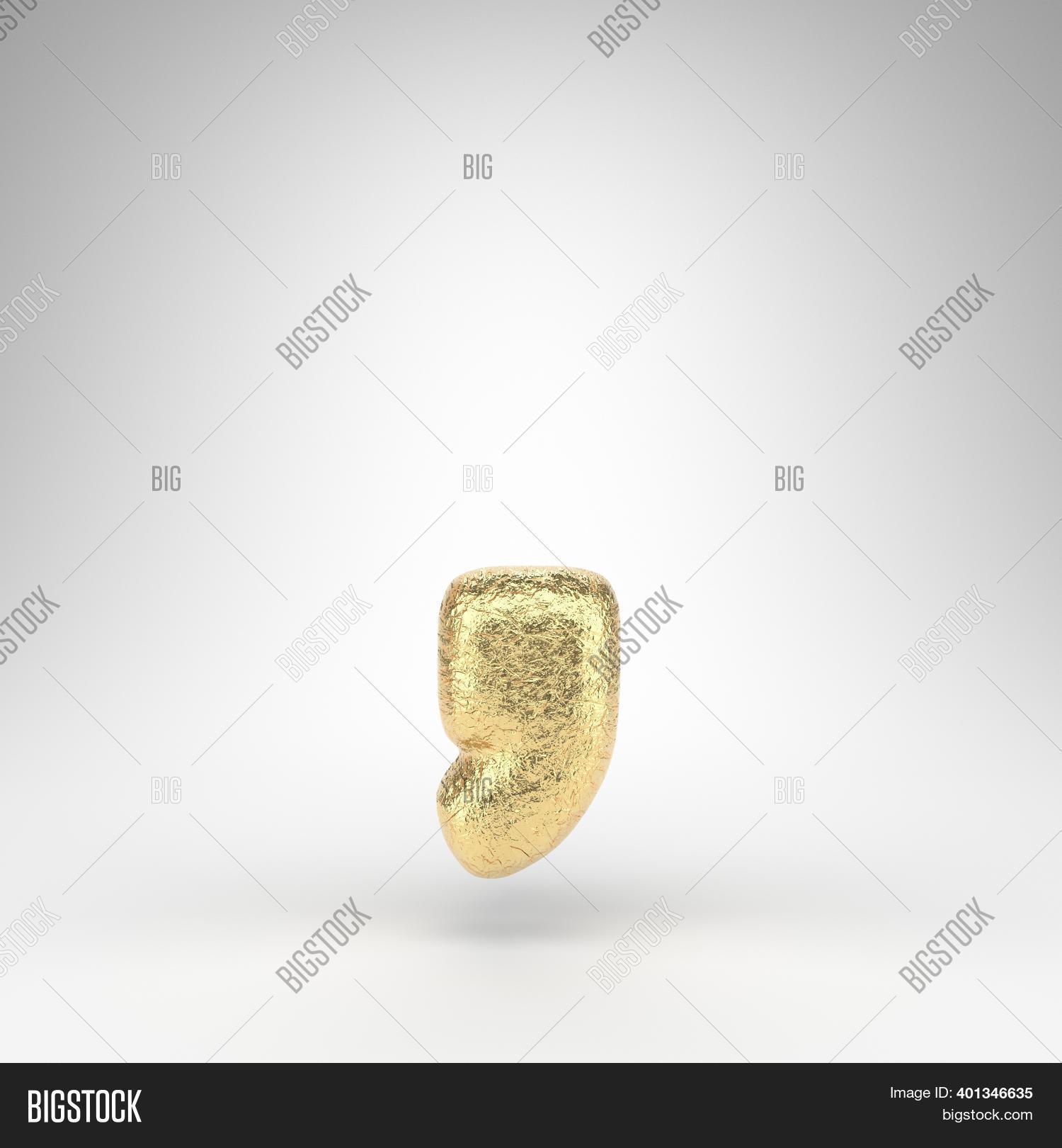 Coma Symbol On White Image & Photo (Free Trial) | Bigstock