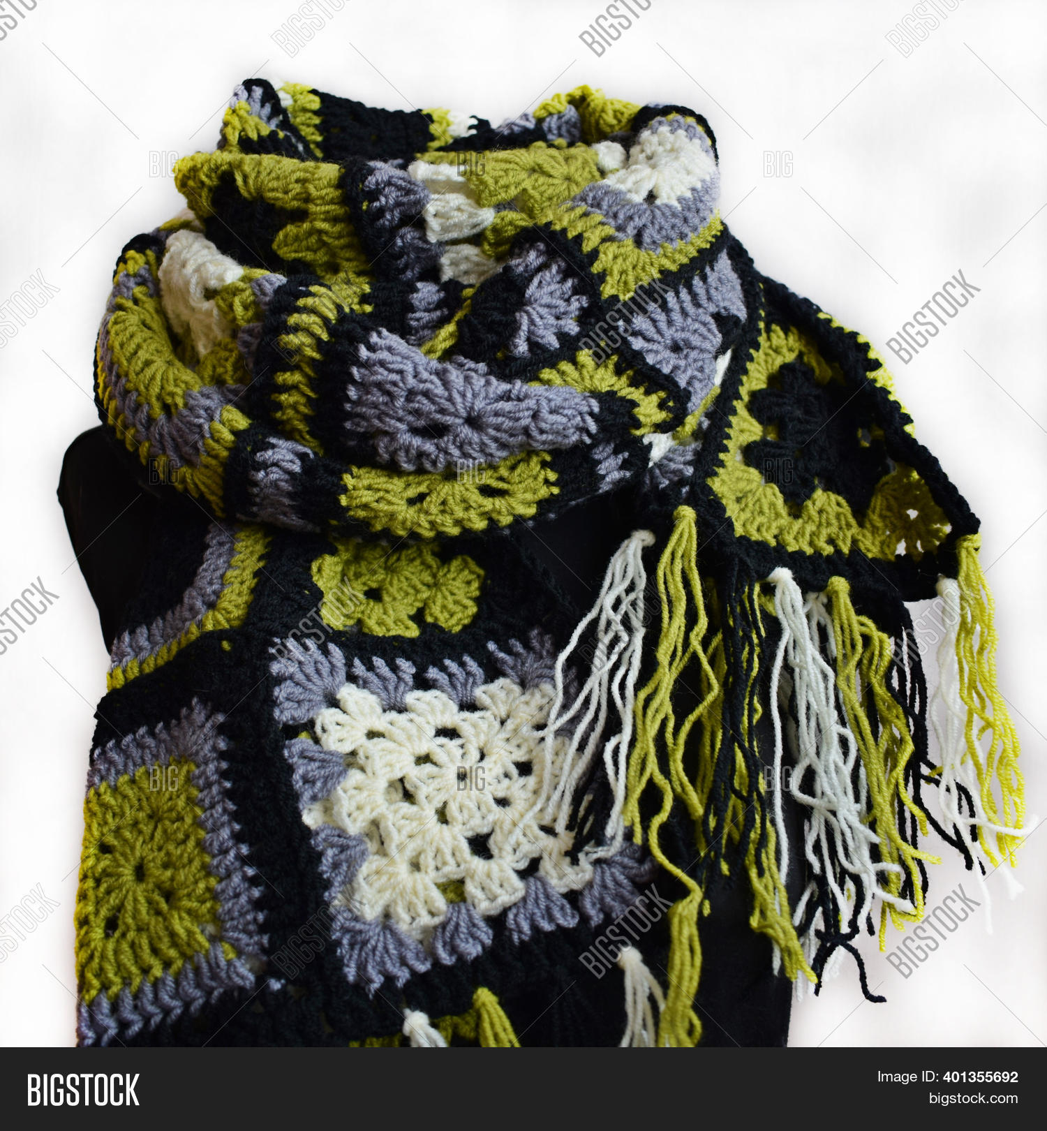 Knitted Scarf Image & Photo (Free Trial) | Bigstock