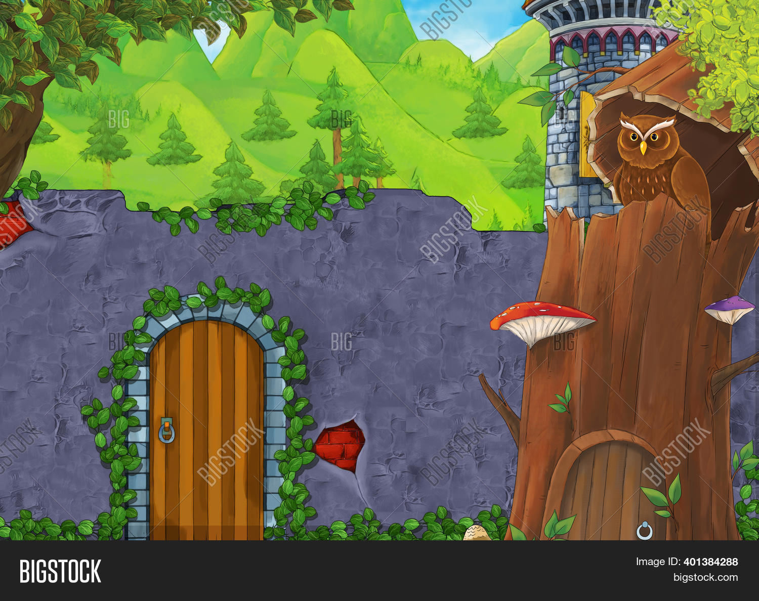 Cartoon Happy Scene Image & Photo (Free Trial) | Bigstock