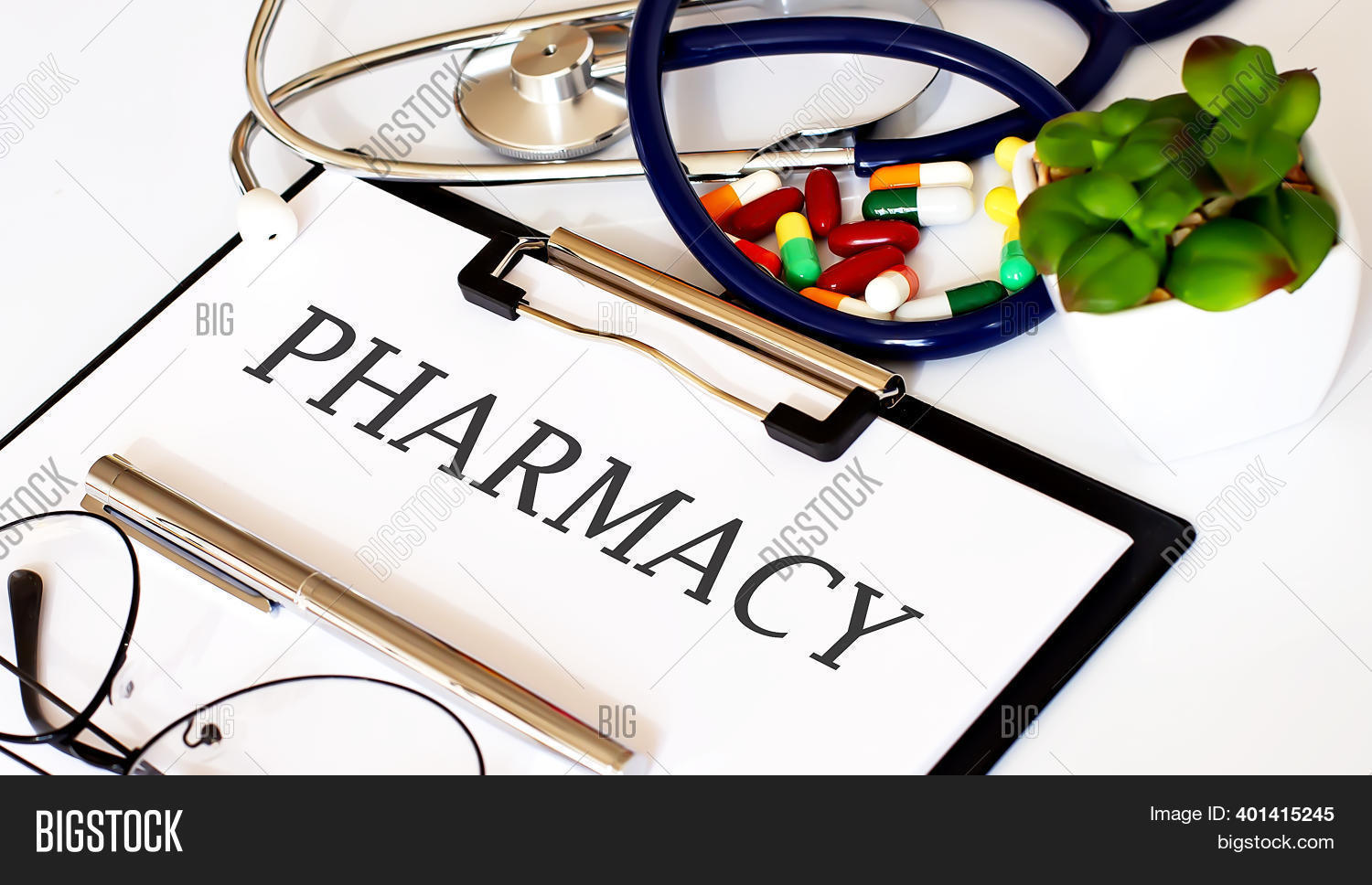 Pharmacy Text Image & Photo (Free Trial) | Bigstock
