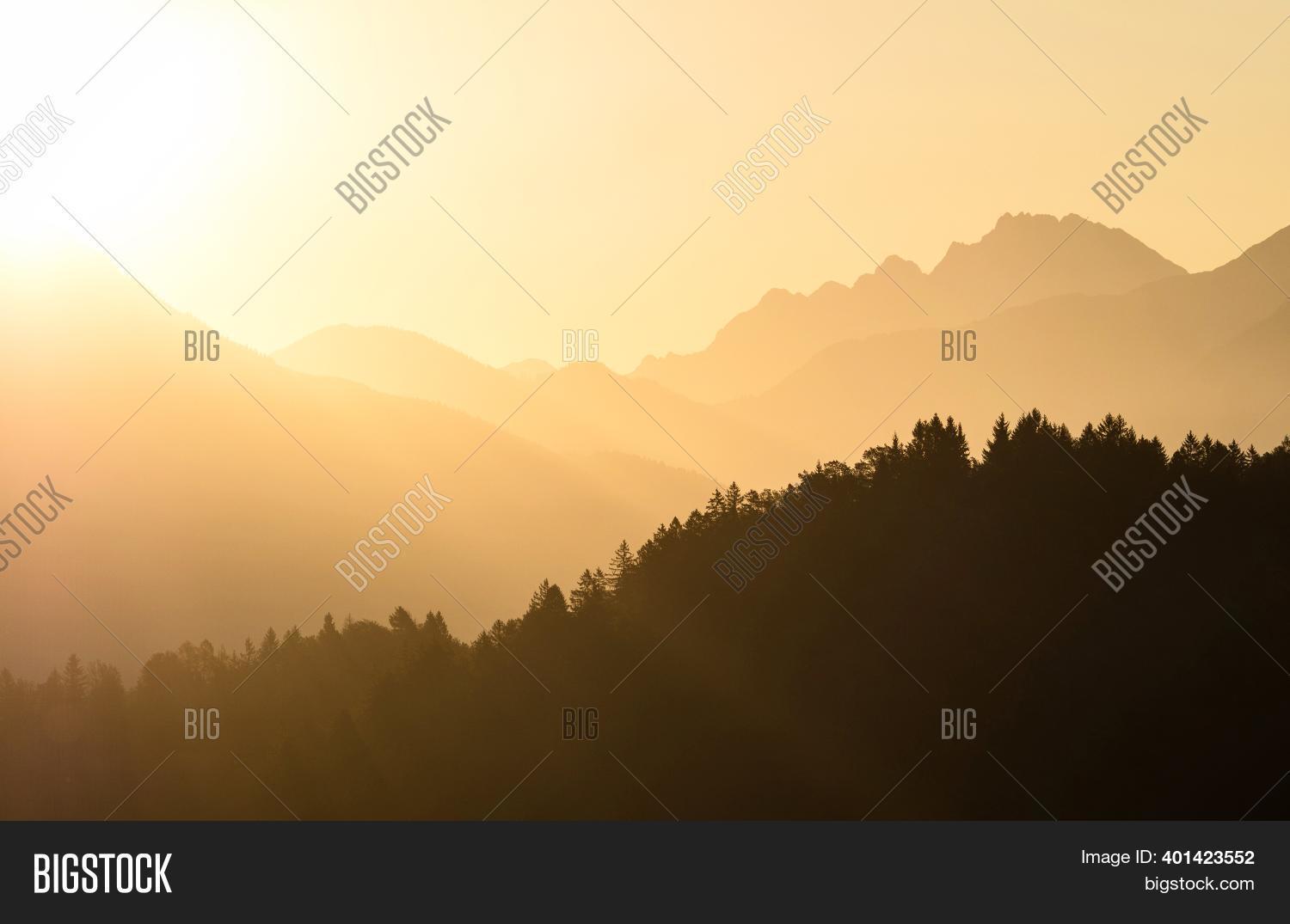 Panoramic Sunrise View Image & Photo (Free Trial) | Bigstock