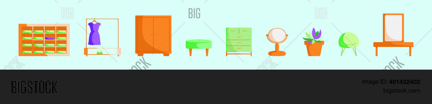 Set Dressing Room Vector & Photo (Free Trial) | Bigstock