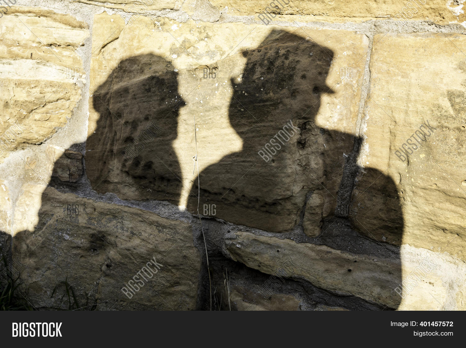 Shadows Pair Lovers On Image & Photo (Free Trial) | Bigstock