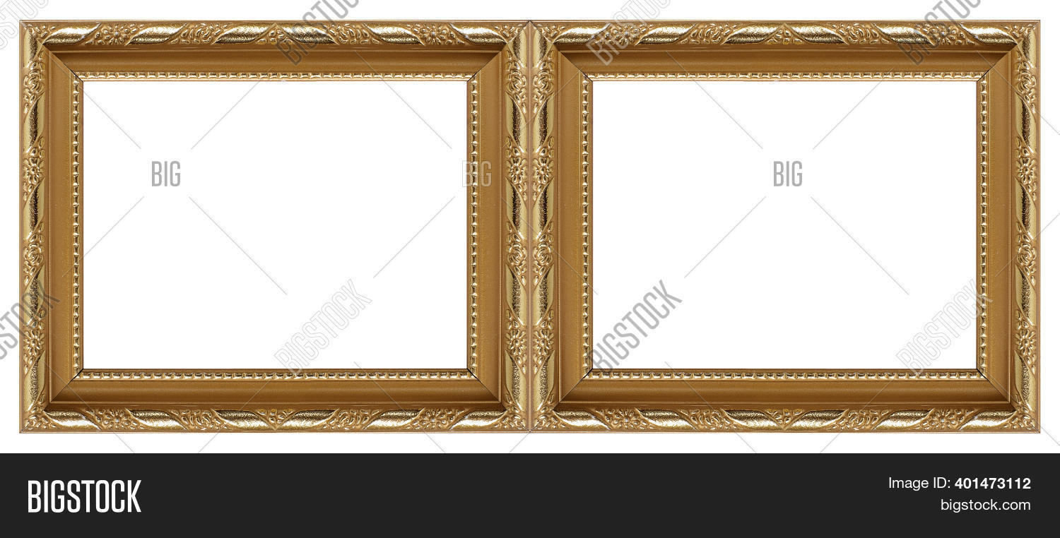 Double Golden Frame ( Image & Photo (Free Trial) | Bigstock