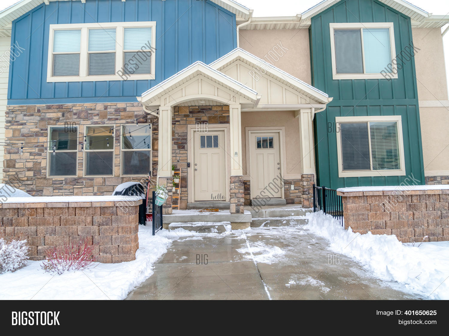 Front View Apartment Image & Photo (Free Trial) | Bigstock