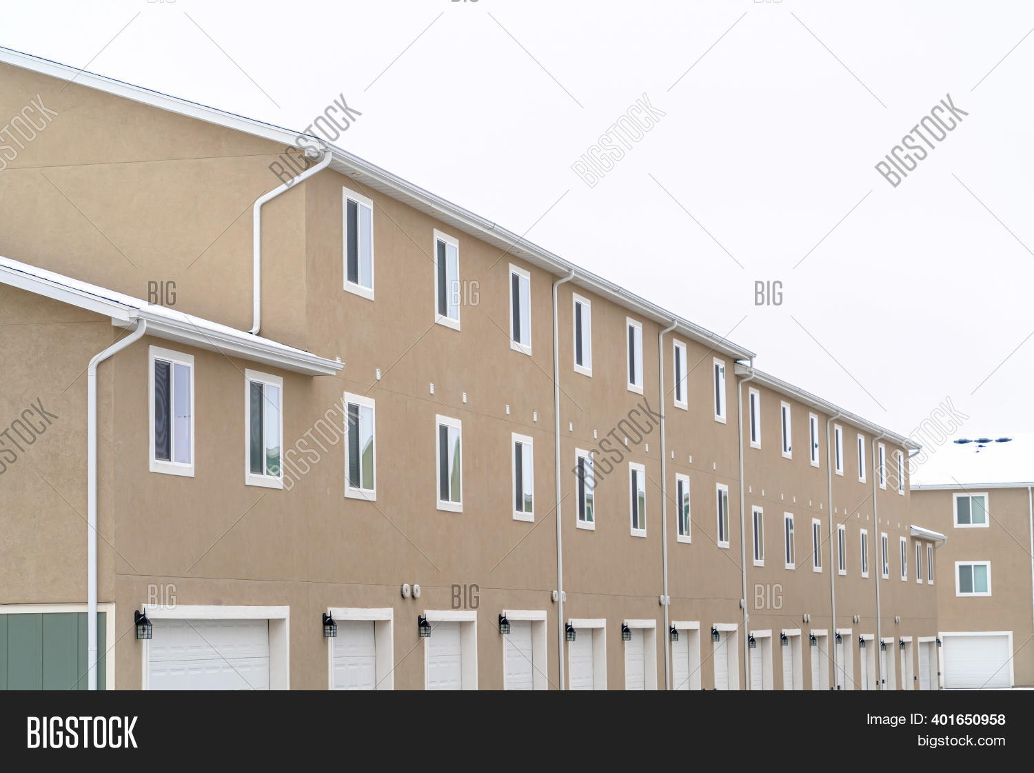 Back View Apartments Image & Photo (Free Trial) | Bigstock