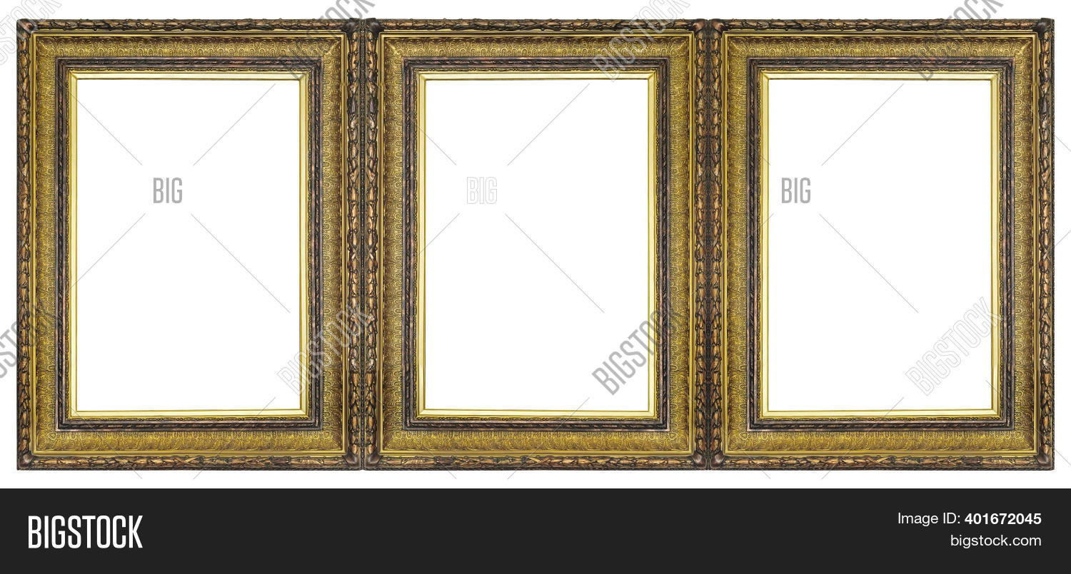 Triple Golden Frame ( Image & Photo (Free Trial) | Bigstock