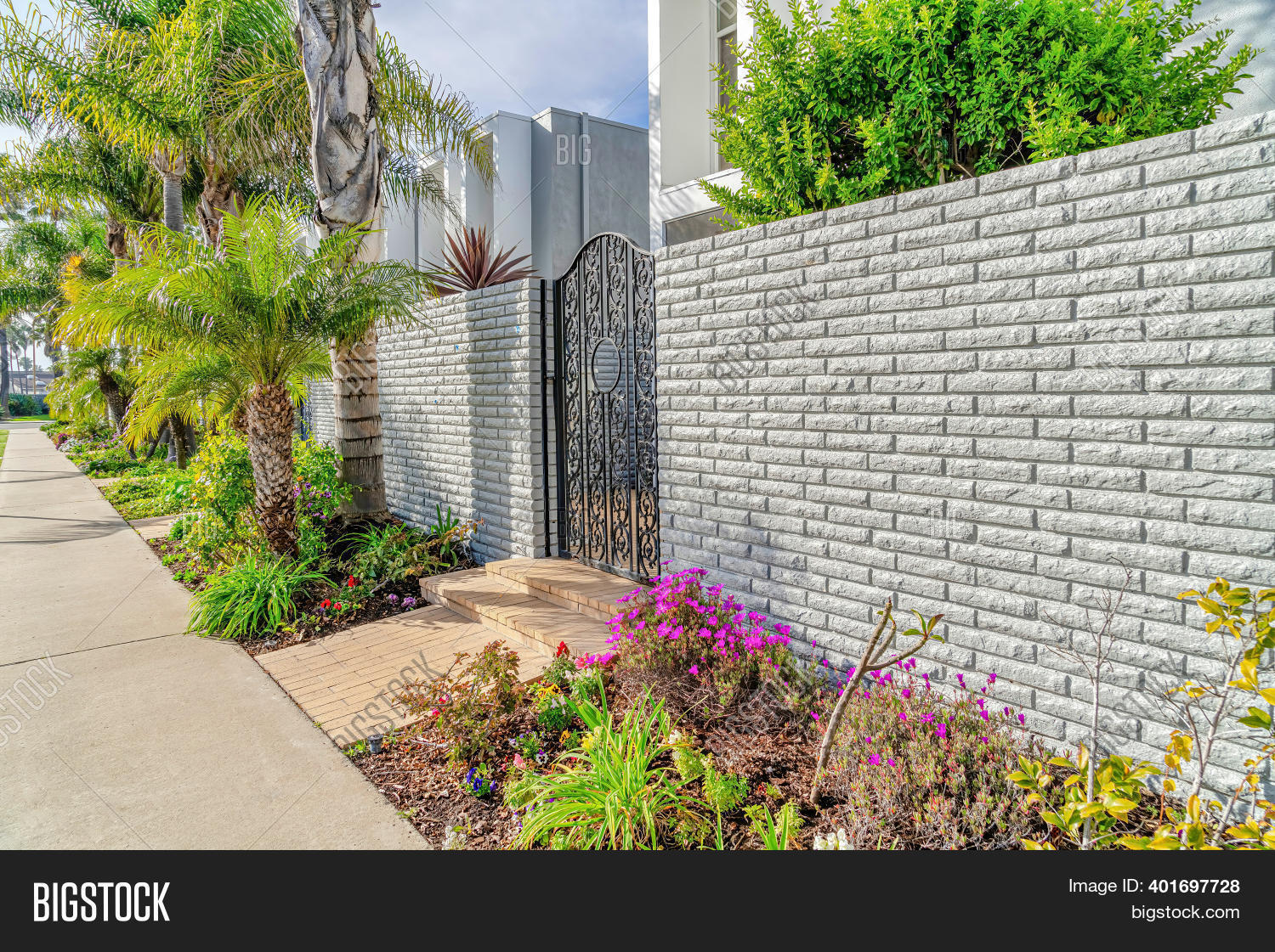 Pathway Along Wrought Image & Photo (Free Trial) | Bigstock