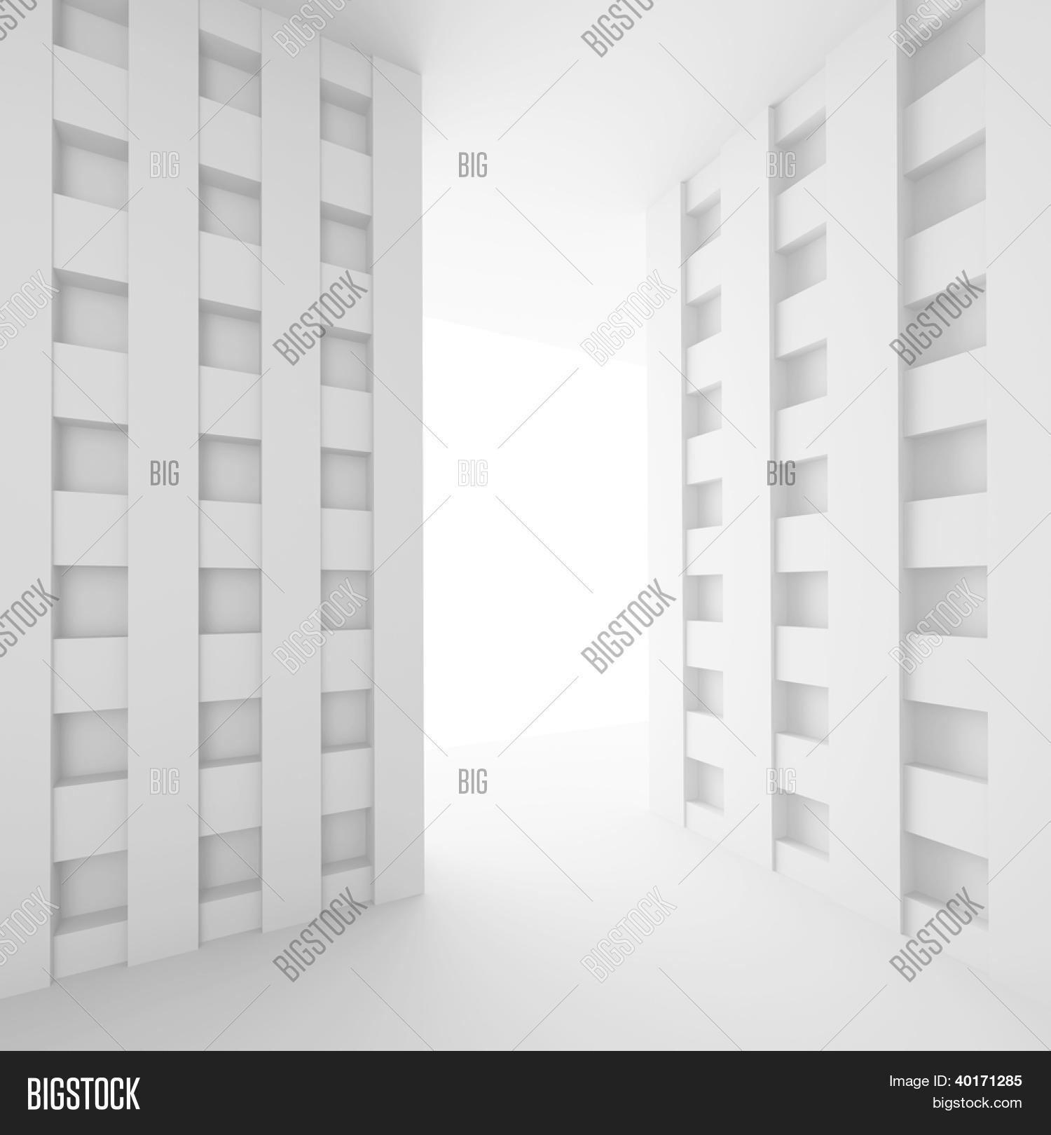 3d White Empty Room Image & Photo (Free Trial) | Bigstock