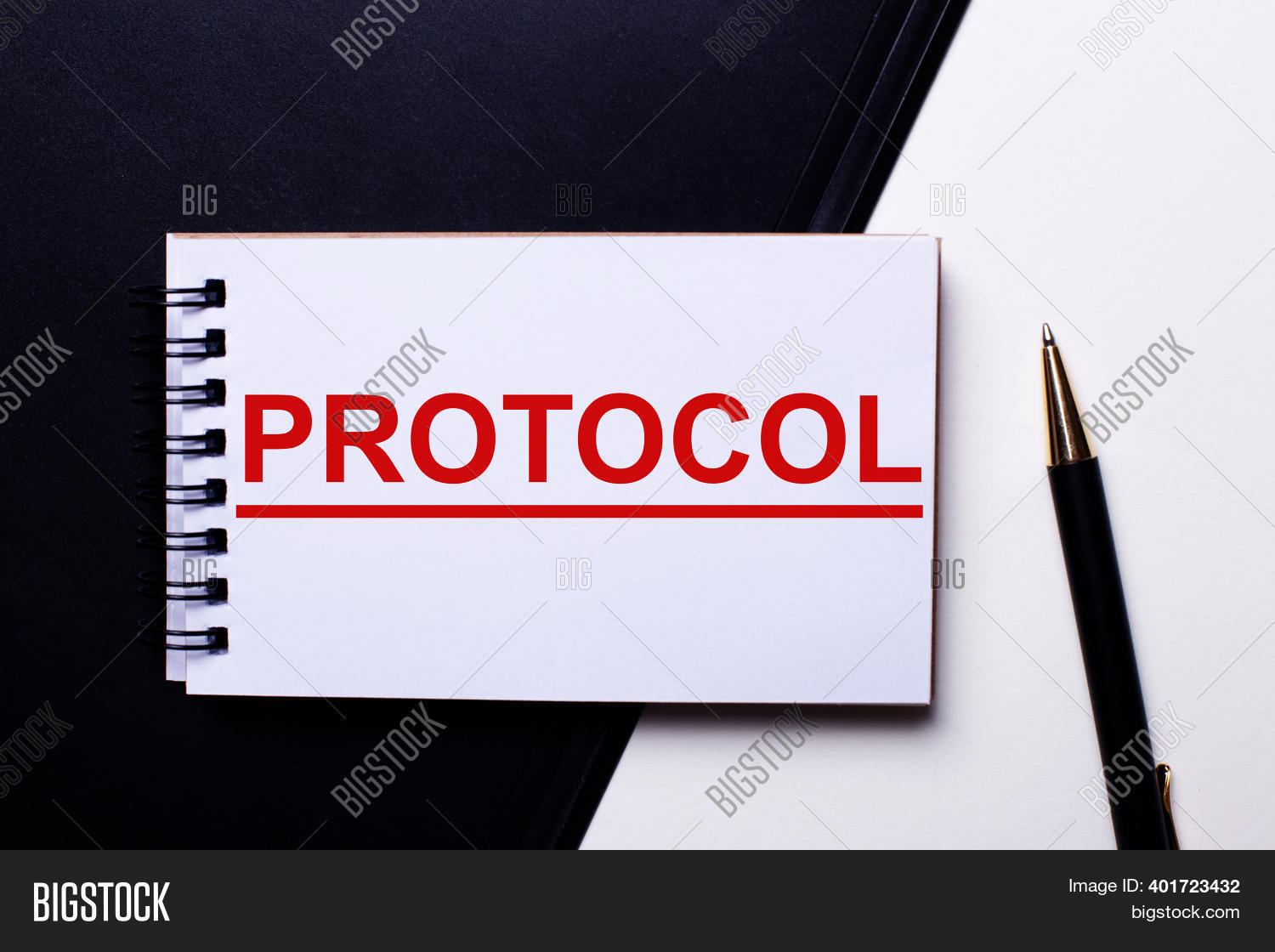 Word Protocol Written Image & Photo (Free Trial) | Bigstock